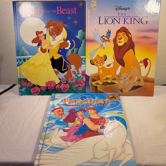 Disney books | Other | Disneys The Lion King Beauty And The Beast ...
